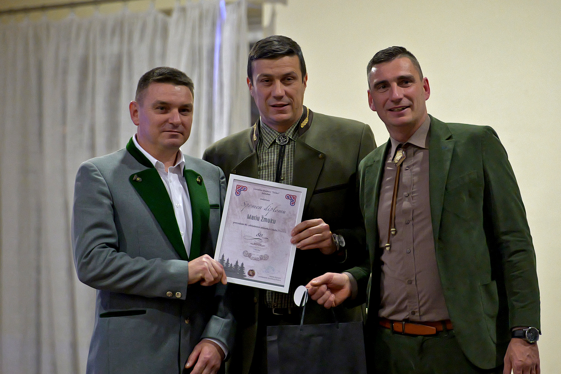 FOTO Lovačko društvo Trčka Jalžabet proslavilo 80. godišnjicu djelovanja u Domu kulture ...